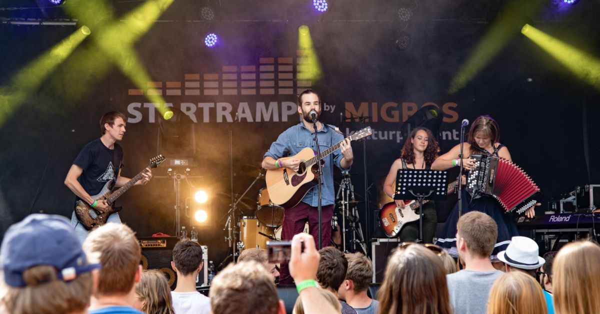 STARTRAMPE music promotion project | Migros Commitment